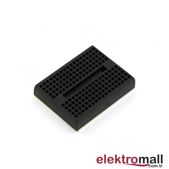 170 Pin Mini Breadboard-Siyah - ELEKTROMALL