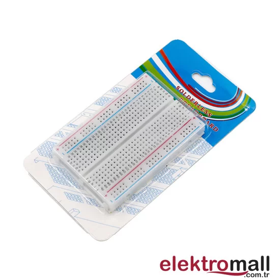 400 Pin Orta Boy Breadboard - ELEKTROMALL